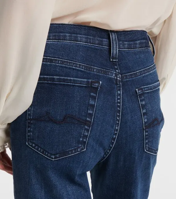 7 For All Mankind Modern Dojo High-rise Flared Jeans