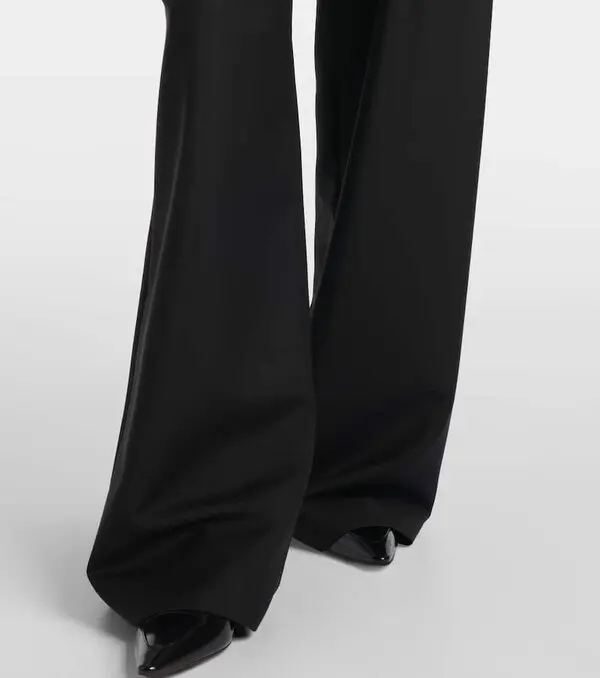 RÓHE Wool And Mohair Wide-leg Trousers