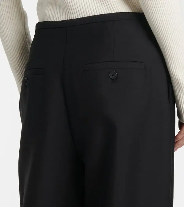 RÓHE Wool And Mohair Wide-leg Trousers
