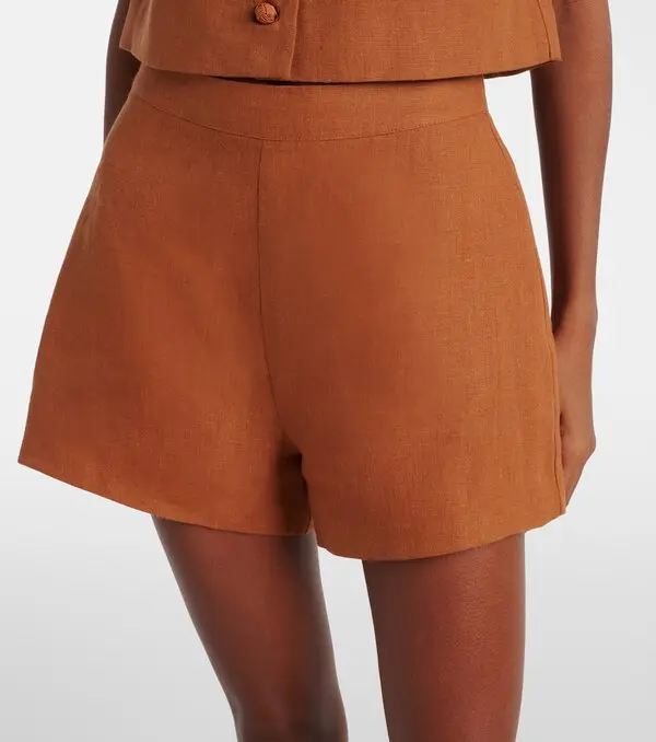 Posse Perri Linen Short - Brown