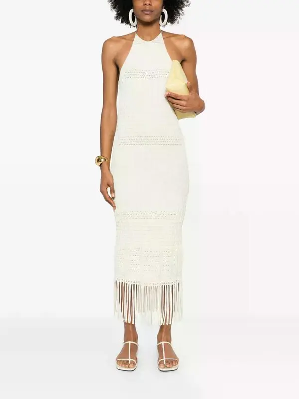 Nanushka Textured Midi Dress