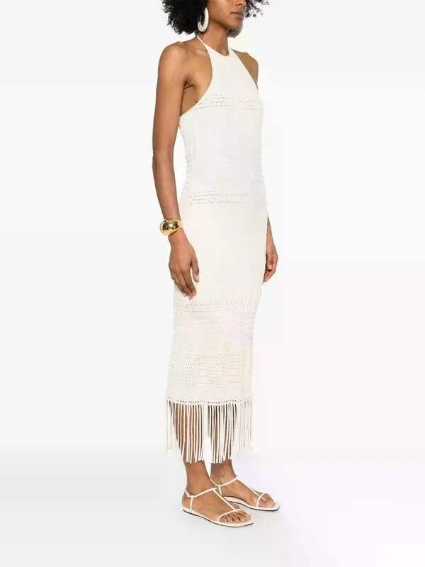 Nanushka Textured Midi Dress