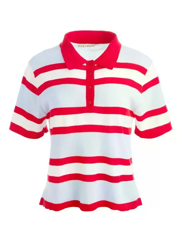 Alice + Olivia Tillie Polo Shirt