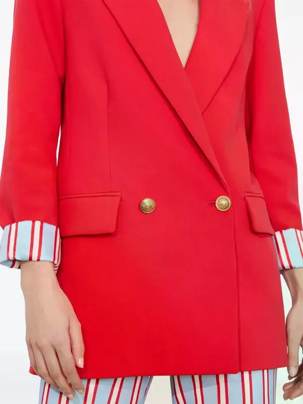 Alice + Olivia Arias Double-breasted Blazer
