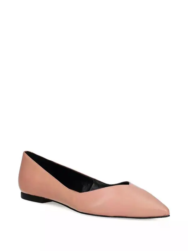 Hugo Leather Ballerina Shoes