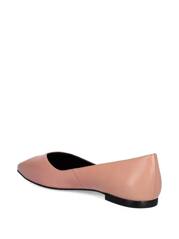Hugo Leather Ballerina Shoes