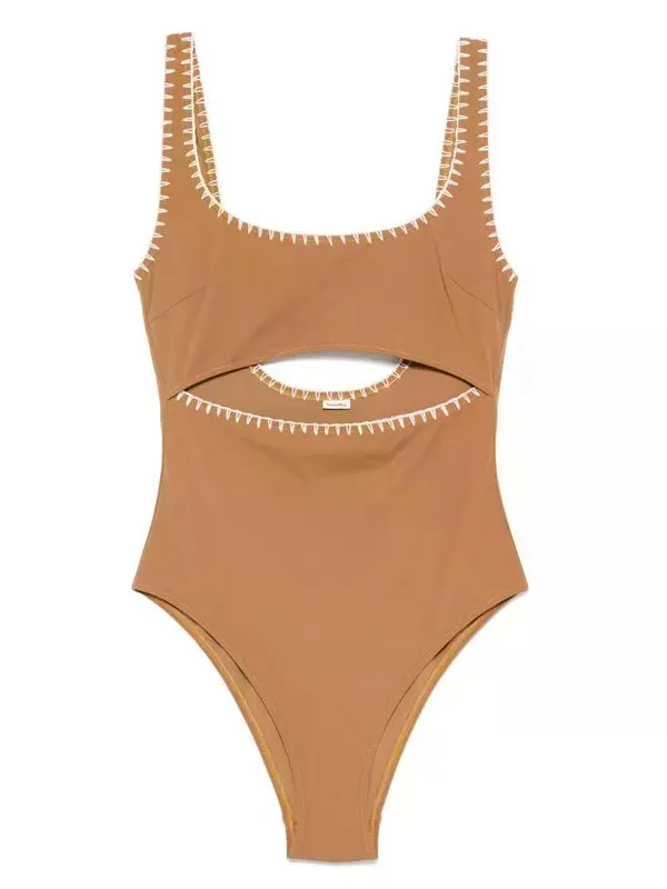Nanushka Sorena Swimsuit - Brown