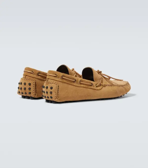 TOM FORD Suede Driving Shoes - Beige
