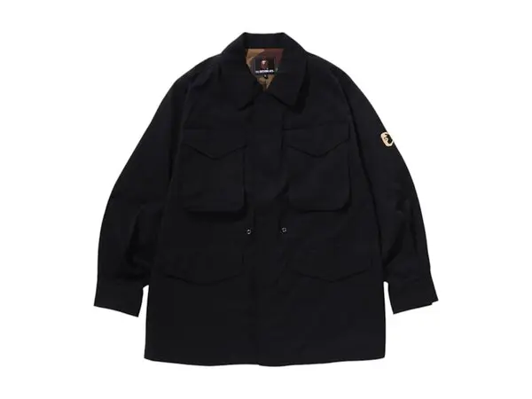 A BATHING APE Military Shirt Jacket