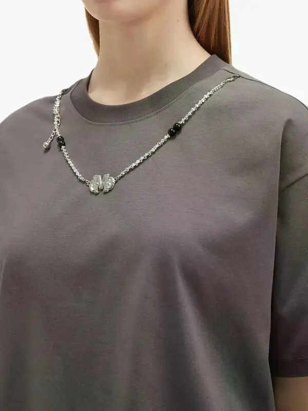MUSIUM DIV. Chain-detail T-shirt