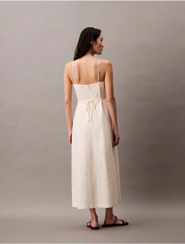 simple linen maxi dress Heavenly Linen Maxi Dress