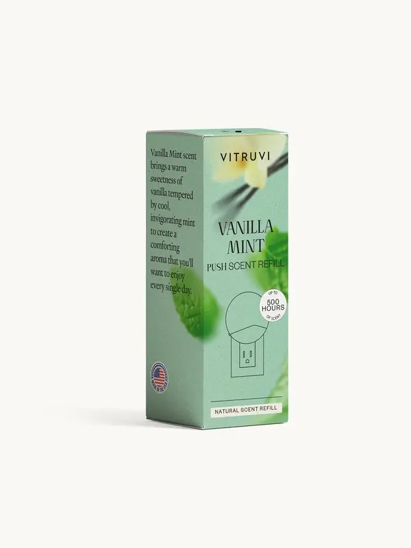 VITRUVI Push Scent Refill - Vanilla Mint