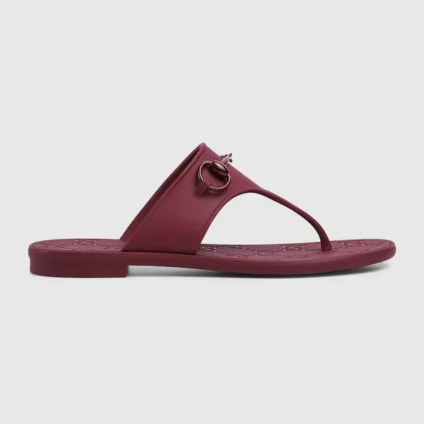 Gucci - Thong Sandal With Horsebit