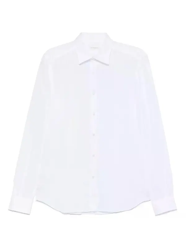 GLANSHIRT Linen Shirt - White