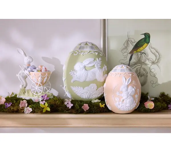 MACKENZIE-CHILDS Small Cameo Egg