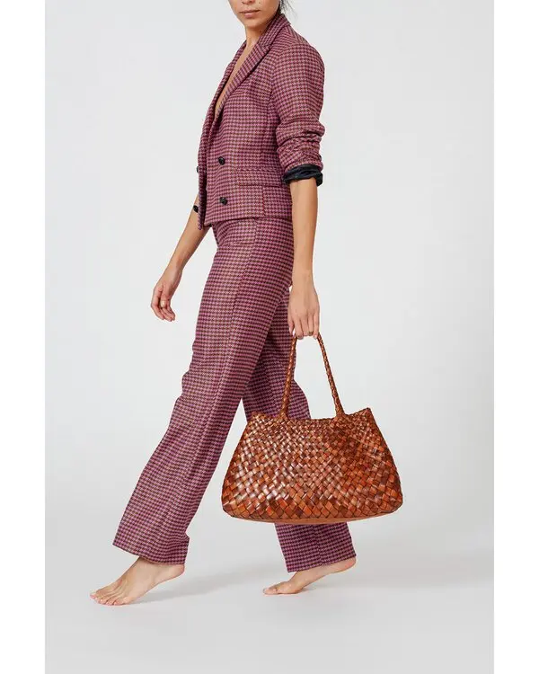 Dragon Diffusion Santa Croce Big Leather Bag - Tan