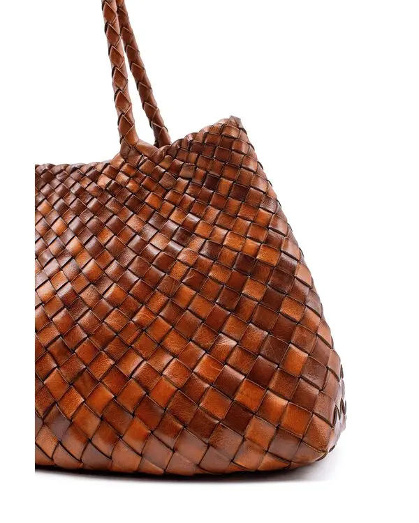 Dragon Diffusion Santa Croce Big Leather Bag - Tan