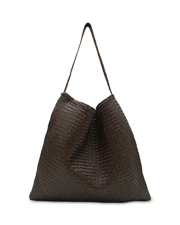 Dragon Diffusion Ars Leather Tote - Dark Brown