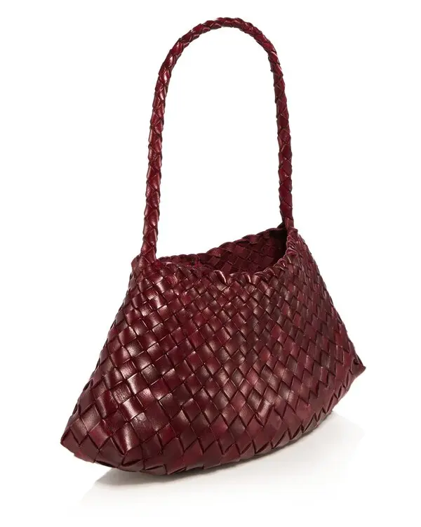 Dragon Diffusion Rosanna Leather Shoulder Bag - Bordeaux