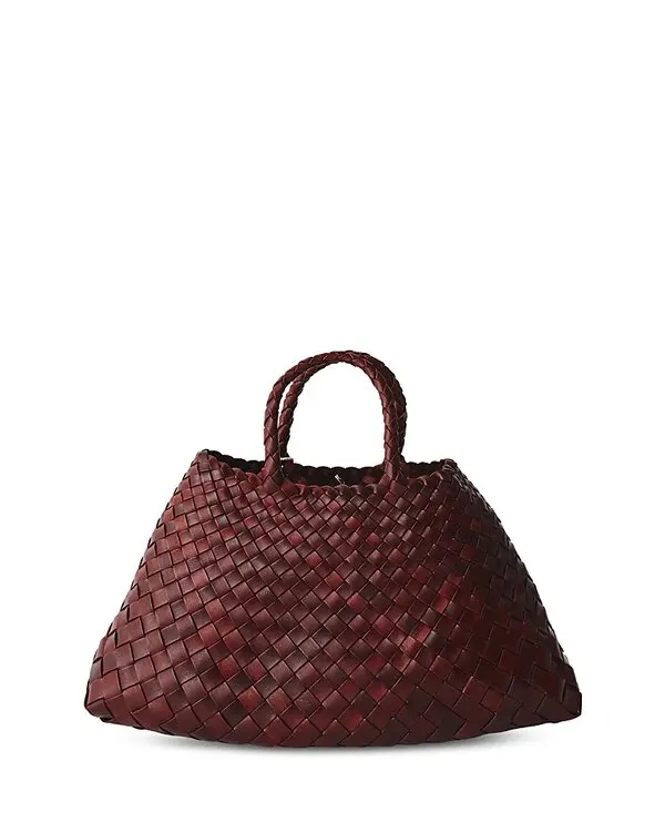 Dragon Diffusion Santa Croce Small Leather Bag - Bordeaux