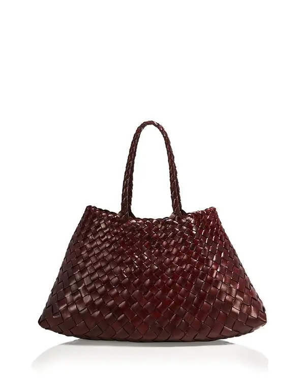 Dragon Diffusion Santa Croce Small Leather Bag - Bruciato