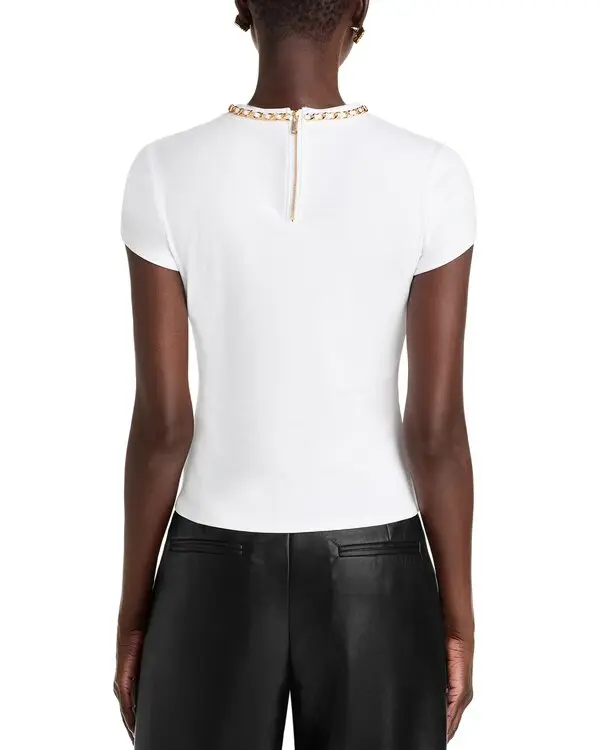 Generation Love Tate Chain Top - White