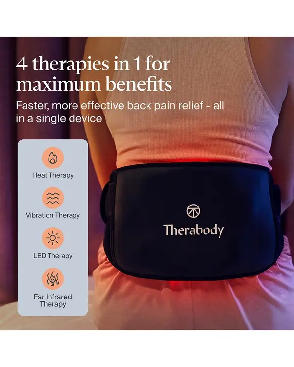 THERABODY Thermback Heat, Vibration & Led Wrap For Back Pain - No Color