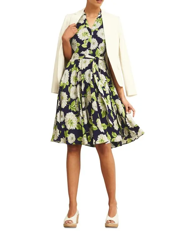 HOBBS LONDON Printed Bea Dress
