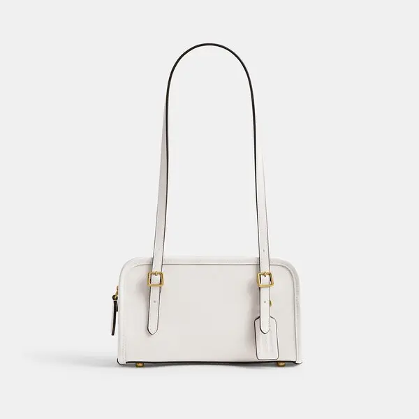 Coach Swing Zip Bag 20 In Brass/Chalk - 30% Off | Editorialist