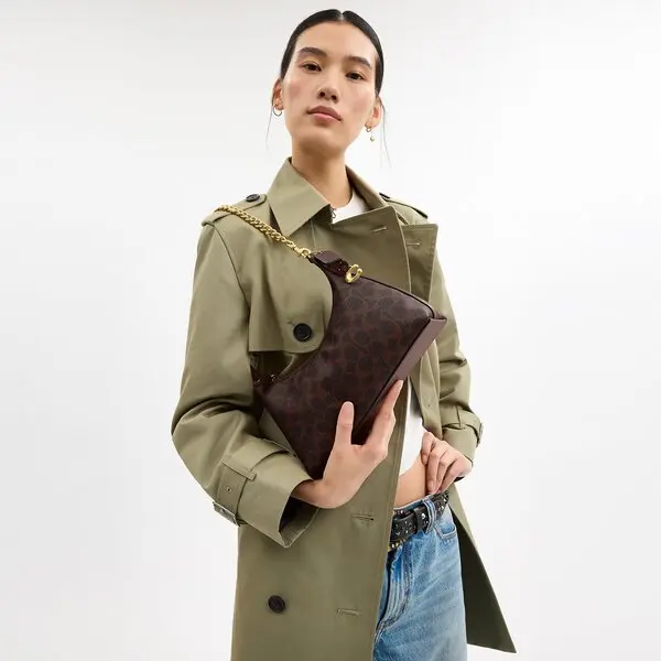 COACH Juliet Shoulder Bag 25 In Signature Canvas