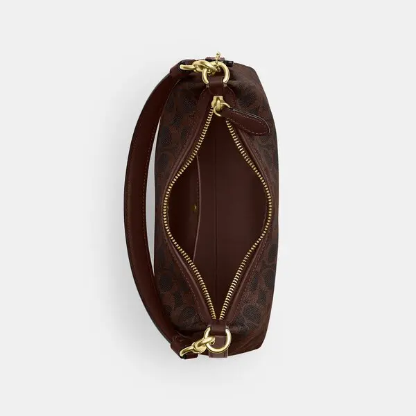 COACH Juliet Shoulder Bag 25 In Signature Canvas - B4/maple Maple