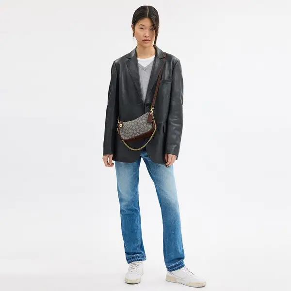 COACH Swinger Bag In Signature Jacquard