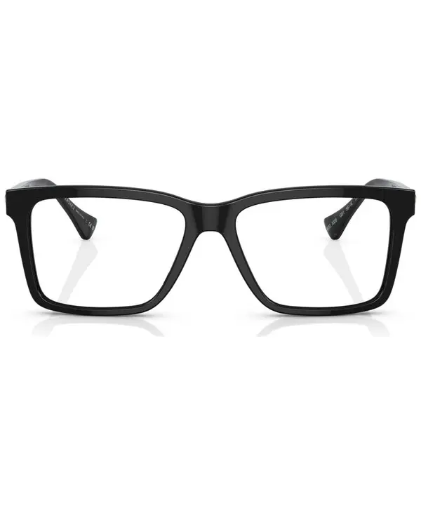 Versace Rectangle Eyeglasses - Black