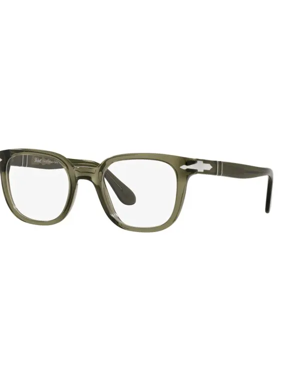 Persol Po3263v Square Eyeglasses - Gray Green