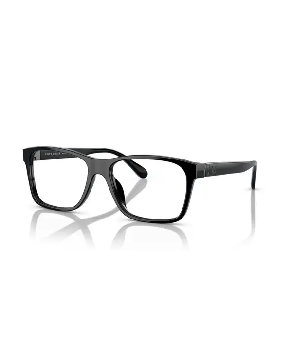 Ralph Lauren Rectangle Full Rim Eyeglasses - Black