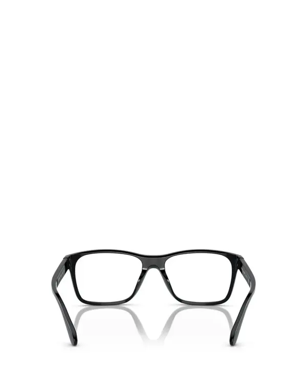 Ralph Lauren Rectangle Full Rim Eyeglasses - Black