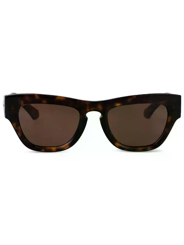 Burberry Square Frame Sunglasses - Brown