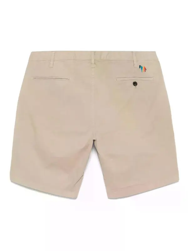Paul Smith Logo-embroidered Chinos Shorts