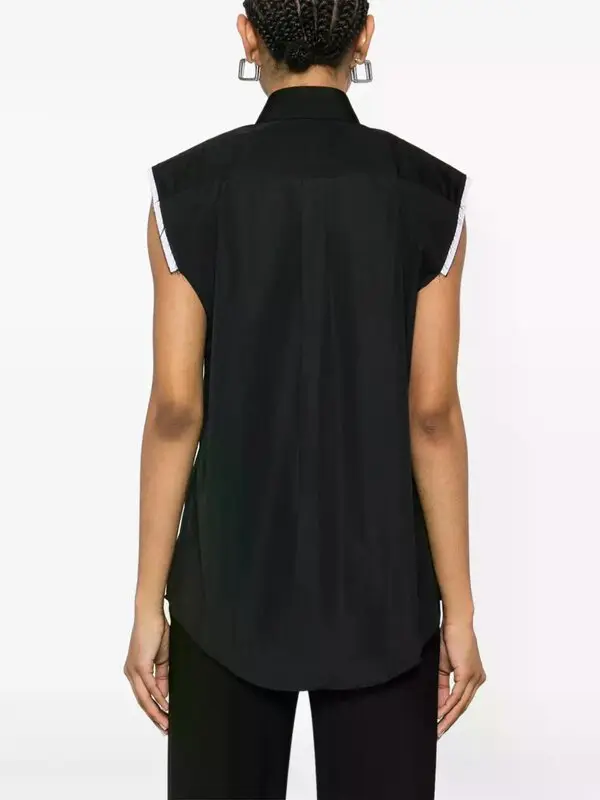 ALAINPAUL Layered Sleeveless Shirt
