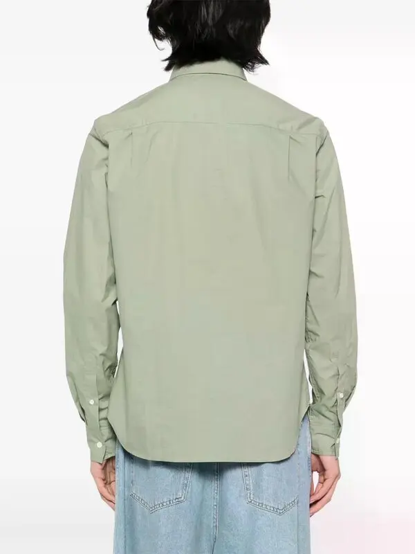 Maison Kitsuné Tonal Fox Head Patch Shirt