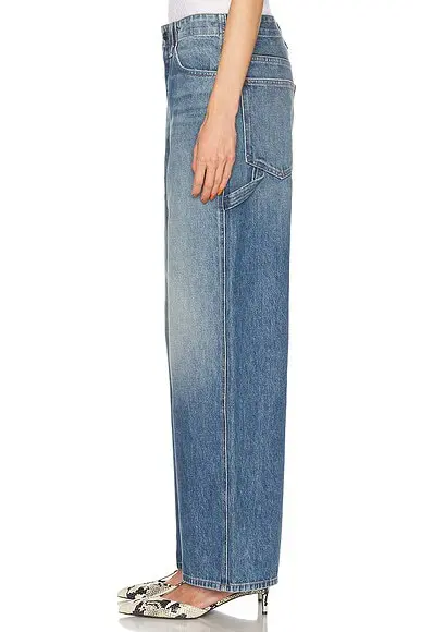 Khaite Sowen Wide Leg Jeans