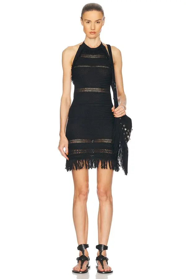Isabel Marant Aralia Dress - Black