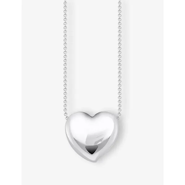 THOMAS SABO 925 Sterling Heart Pendant Necklace - Silver