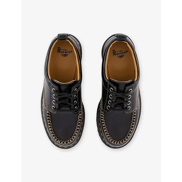 Dr. Martens Lowell Leather Shoes - Black