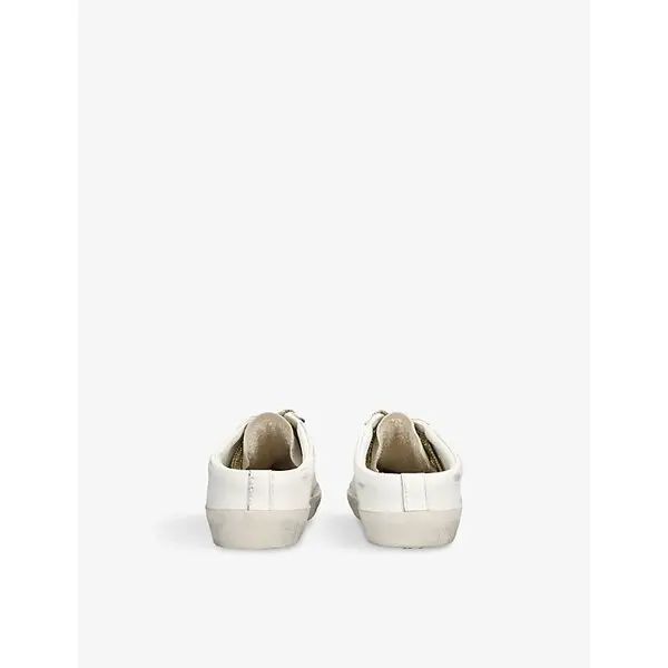 GOLDEN GOOSE Super-star Sabots Pony-hair And Leather Trainers