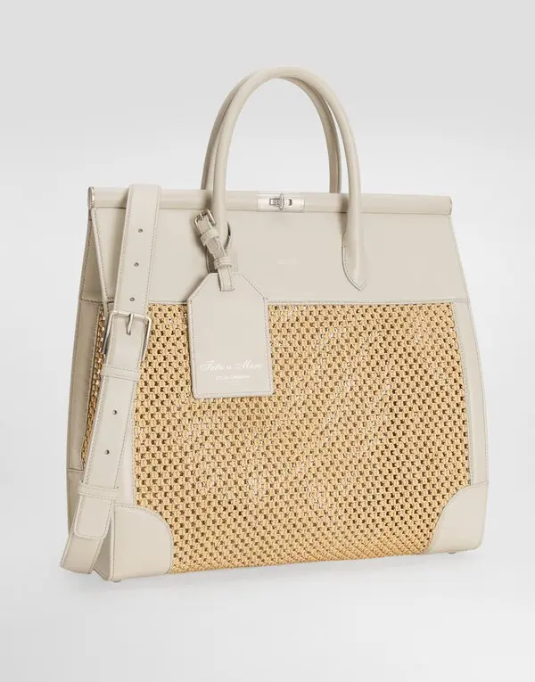 Dolce & Gabbana Raffia Tote