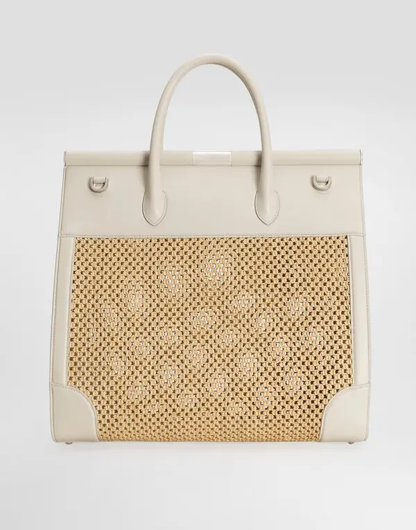 Dolce & Gabbana Raffia Tote