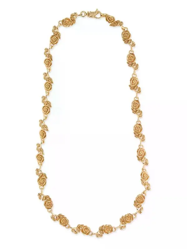 Emanuele Bicocchi Multi Roses Necklace - Gold
