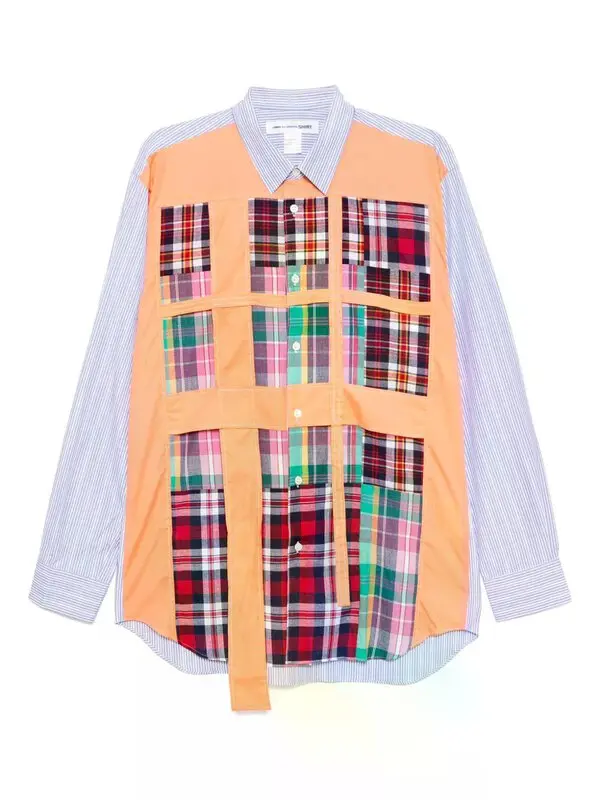 Comme Des Garçons Tartan Lattice Shirt