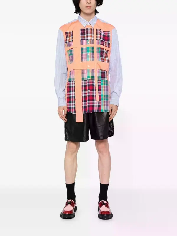 Comme Des Garçons Tartan Lattice Shirt